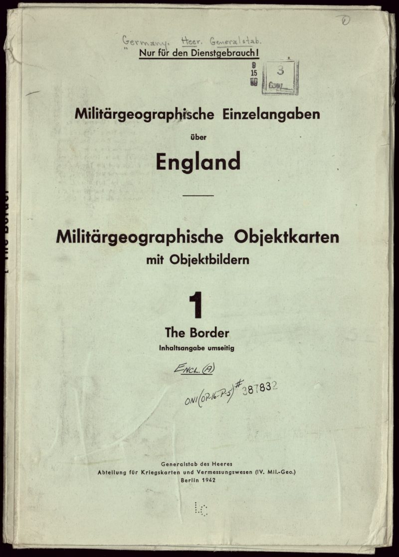 A top secret document reveals the Nazi plans for invading Britain
