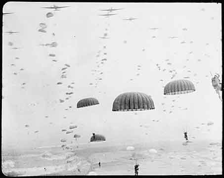 Jumpers ready themselves for 70th anniversary of D-Day landings