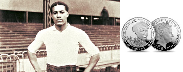 British Army's First Black Officer, Walter Tull, Commemorated on £5 Coin