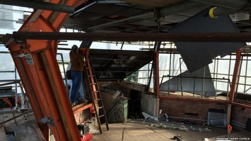 the Cold War | Restoration Begins on Greenham Common Tower