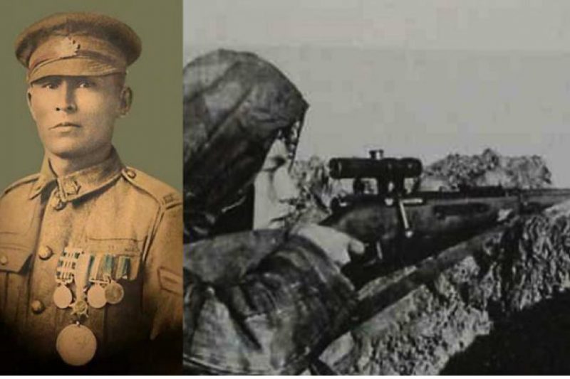 The rise of virulent aboriginal Canadian snipers in World War I