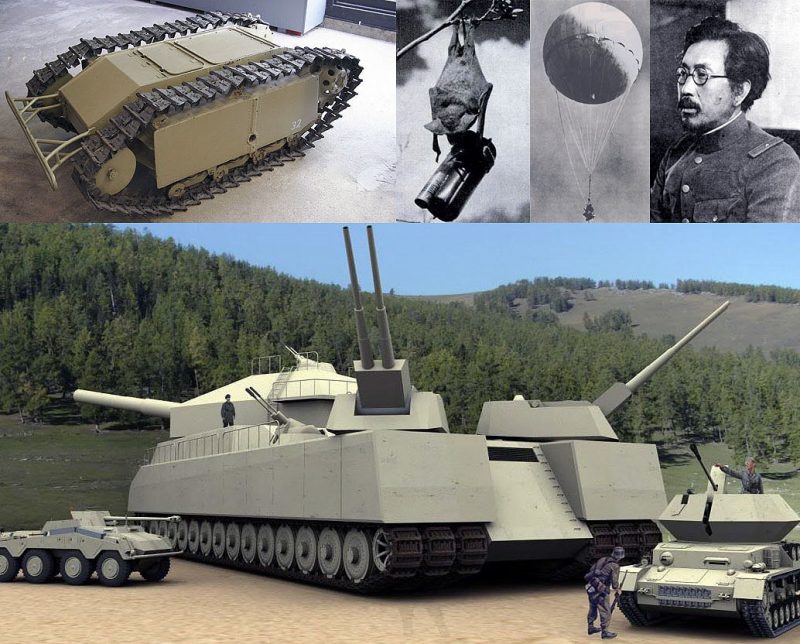 10 bizarre war machines, prototypes and designs of WWII