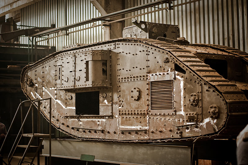 Did you know that the Ukraine has TWO Mark V tanks??