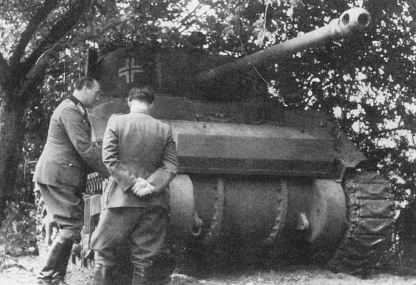 40 images of captured Sherman tanks in German hands!