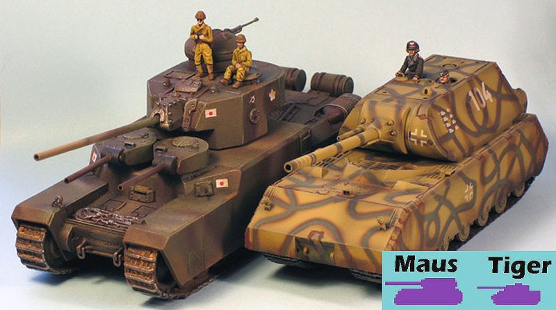 Tiger I, só que japonês. | Webkits Modelismo