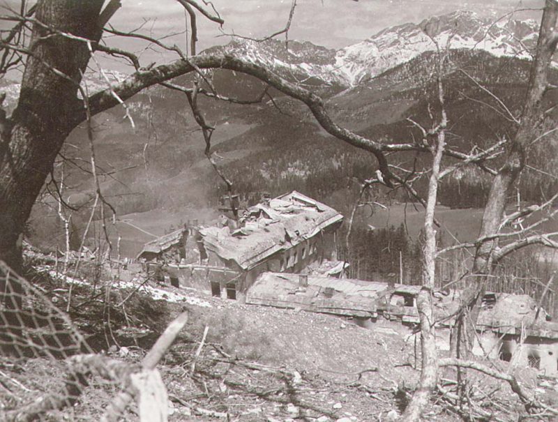 Destroying the Berghof - Hitlers home on the Obersaltzberg