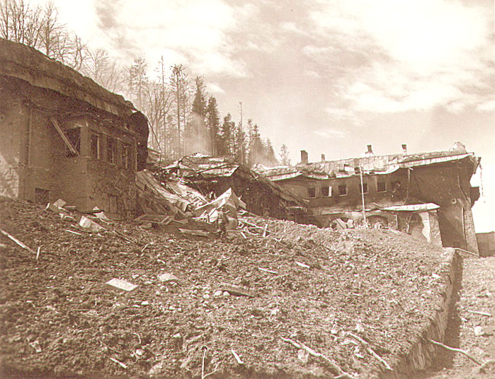 Destroying the Berghof - Hitlers home on the Obersaltzberg