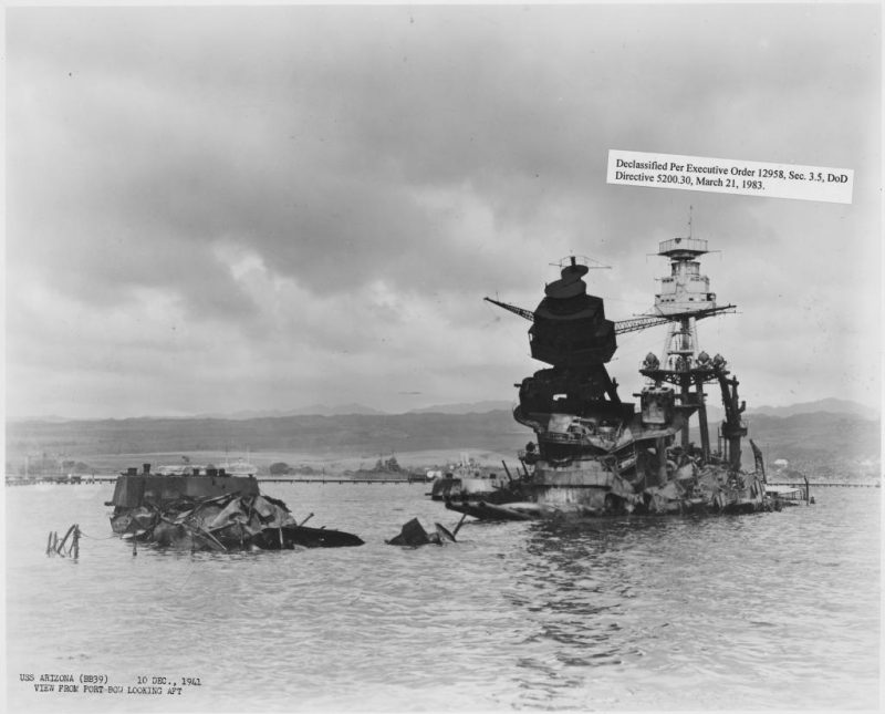 The USS Arizona - Amazing pictures of the Life and Death of an ill ...