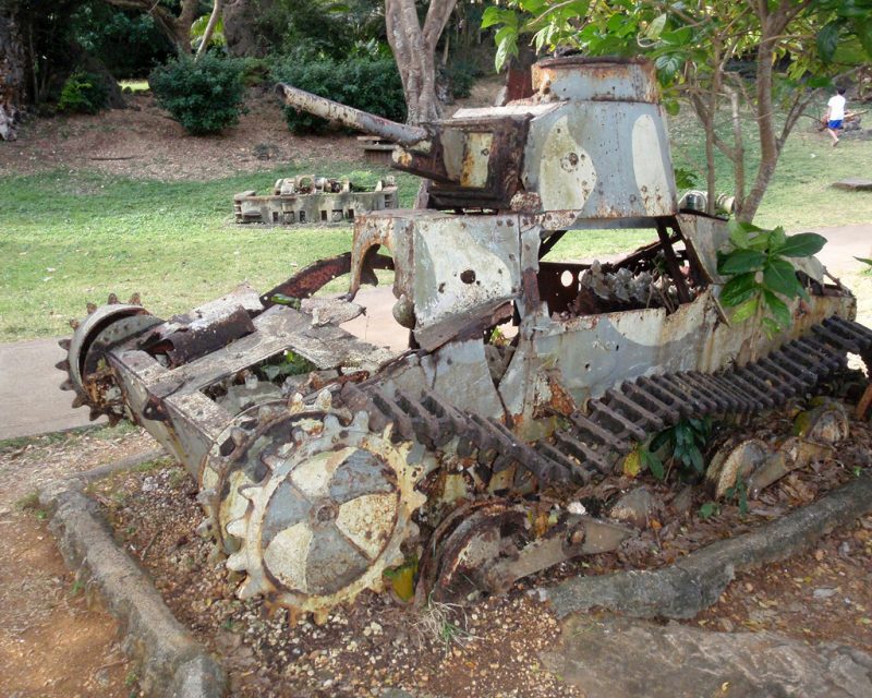 Battle Relics of Saipan - Follow Devon Pike as he explores Saipan and ...