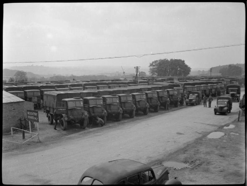 Gathering the Troops - Massive Build Up To D-Day - In Pictures