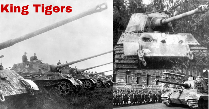 WATCH: King Tiger Tanks