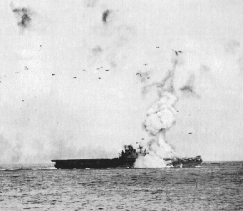 6 Severely wounded WWII Aircraft Carriers in the Pacific that stayed ...