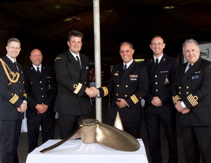 Propeller from a German U-boat is returned to its Homeland