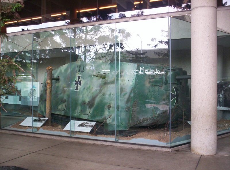 ‘Mephisto’ – A Beloved WW1 Tank Giftwrapped for AWM