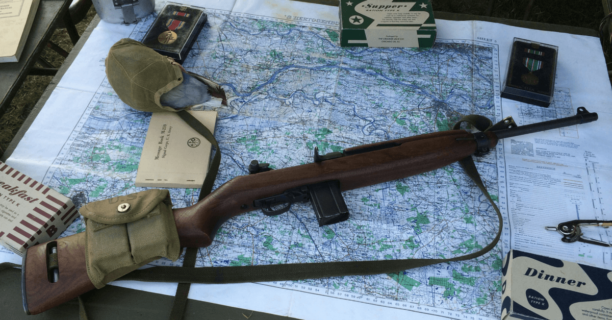 The M1 Carbine, a celebrated piece of World War Two weaponry