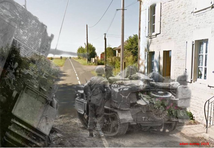 Ghosts of Time: 39 Incredible' then & now' pictures of WWII