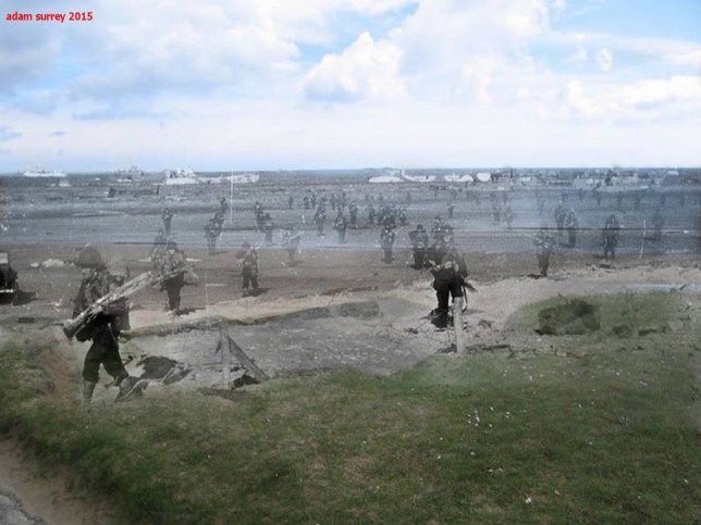 Ghosts of Time: 39 Incredible' then & now' pictures of WWII