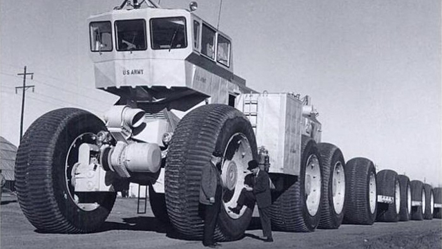 The Gigantic 180 Meter Long US Army Land Trains Of The 1950s