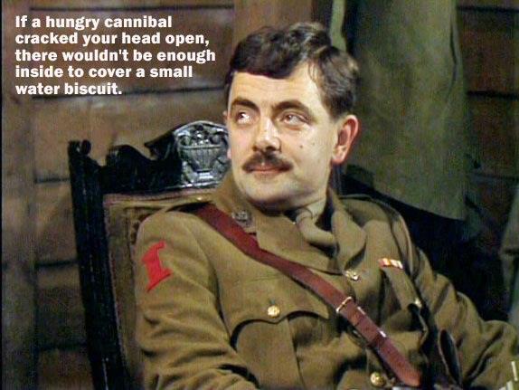 Blackadder Goes Forth - 13 Of The Best Quotes!