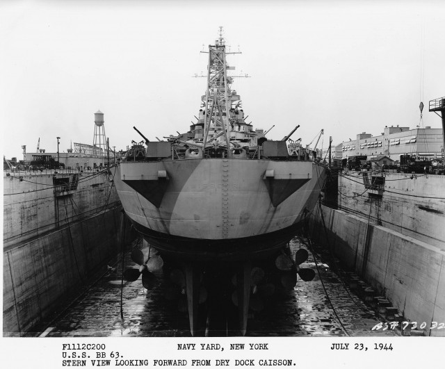 The Construction Of The Massive Battleship "Mighty Mo" in 25 Stunning ...