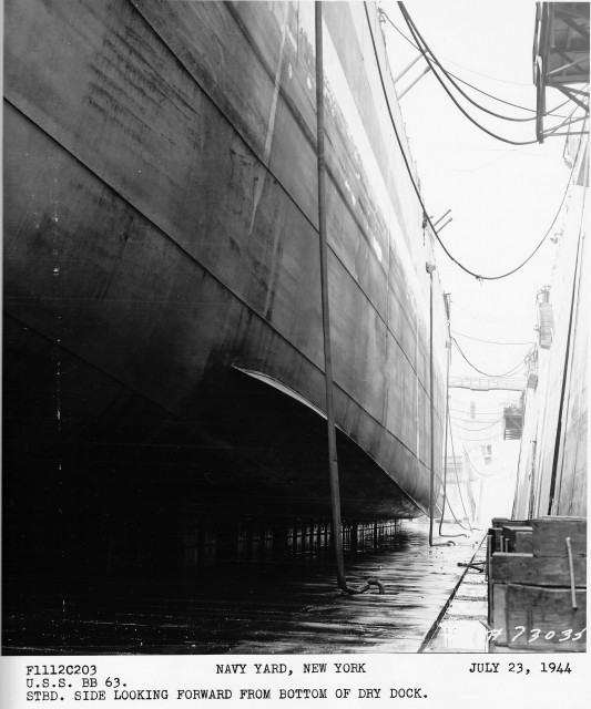 The Construction Of The Massive Battleship "Mighty Mo" in 25 Stunning ...