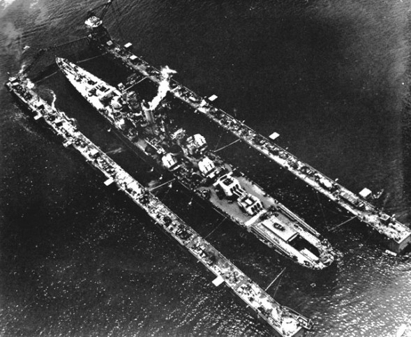 The Gigantic Floating Dry Docks That Could Repair Battleships And ...