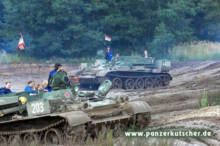 FUN: Drive Russian Tanks At German Tank Driving School!