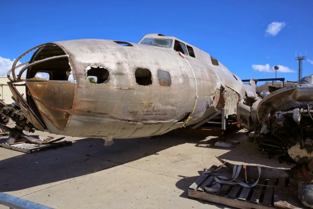 B-17E Bomber Rescued from Papua New Guinea Swamp, Now On Display in Hawaii