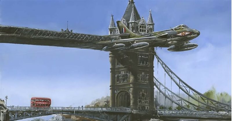 When A Pilot Flew His Jet Fighter THROUGH The Tower Bridge To Protest A ...