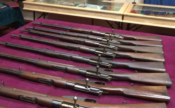 Antique rifles discovered in Northern Ireland