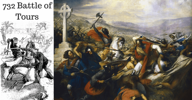 732 Battle of Tours: Charles Martel the 'Hammer' preserves Western ...