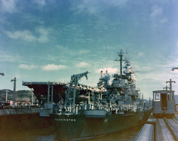 11 Amazing WWII Color Pictures Of The USS Enterprise - Big E