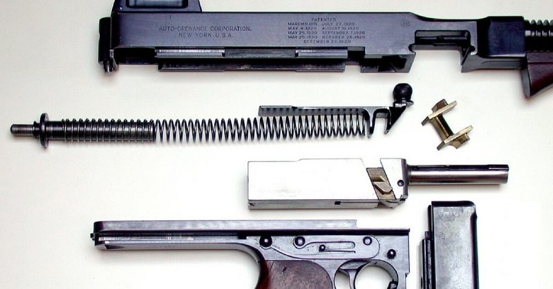 Shooting The Tommy Gun, An American Classic - From 30s Gangster Movies ...