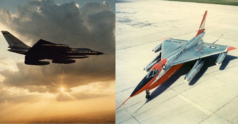 The first supersonic jet bomber: B-58 "Hustler"