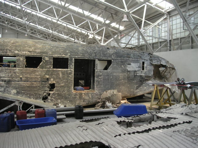 Hidden Boneyard in Greece with German Ju-52, Stuka, C-47 and Lockheed F ...