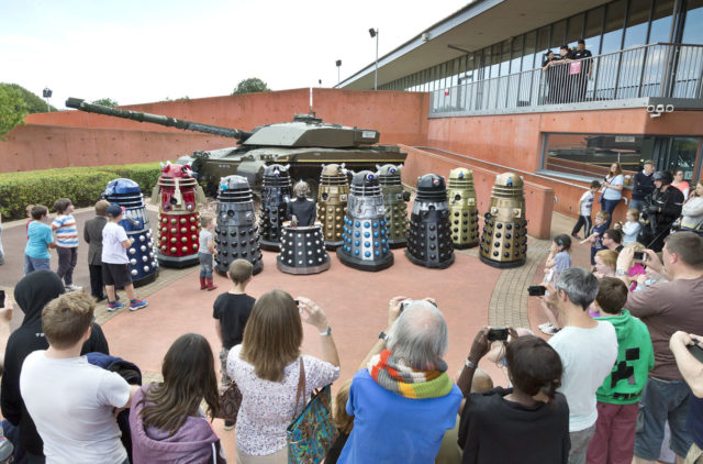 Daleks set to invade the Tank Museum