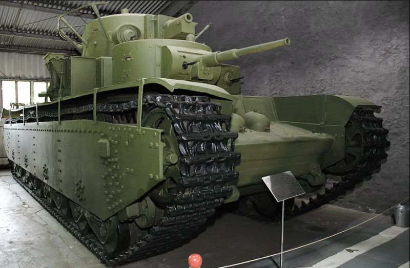 Russian Company Builds Replica T-35 Tank
