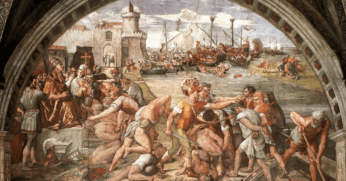 Arab raids on Rome: The Eternal City Saved by 600-Year-Old Wall