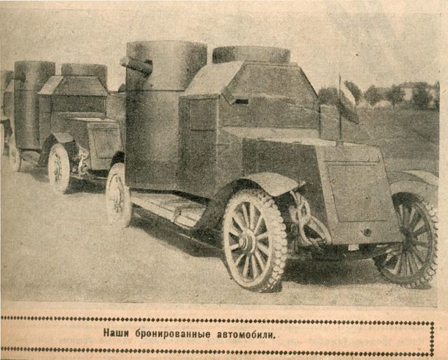 WWI Armored Cars In Pictures - The Heavy Cavalry Of The Industrial Age