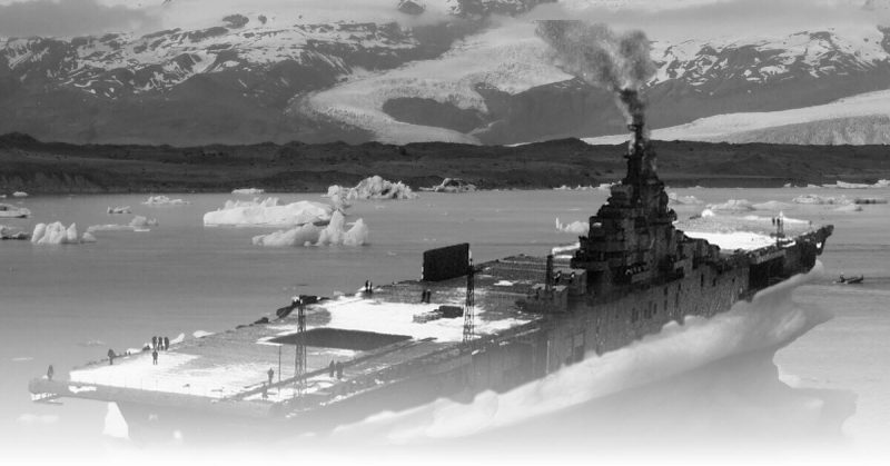 An Amazing Idea - Making An Aircraft Carrier Out of Ice and Sawdust