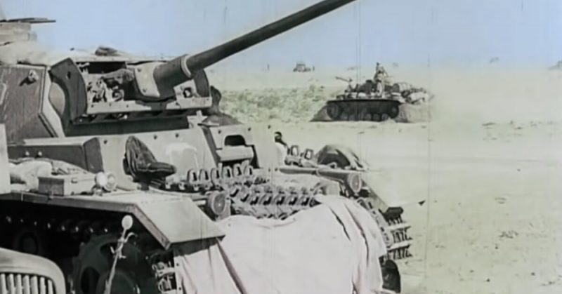 Breathtaking Color Footage of Erwin Rommel And Afrika Korps (watch)