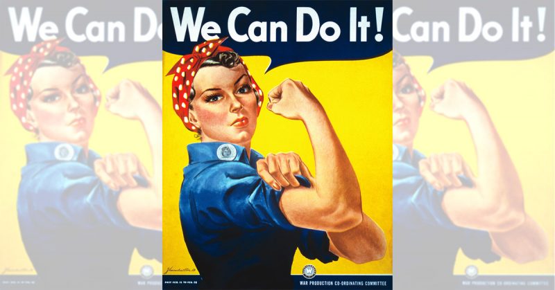 “Rosie the Riveter” - 2.5 Million American Women Who Helped Win WWII
