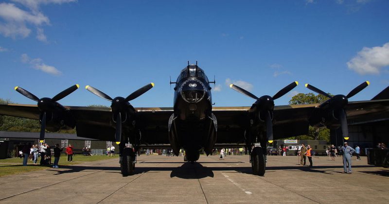 Avro Lancaster bomber "Just Jane" is undergoing careful restoration as ...