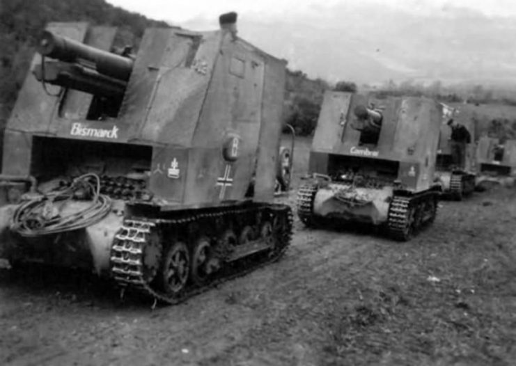 The "Bison" - German Mobile Artillery in the Early War