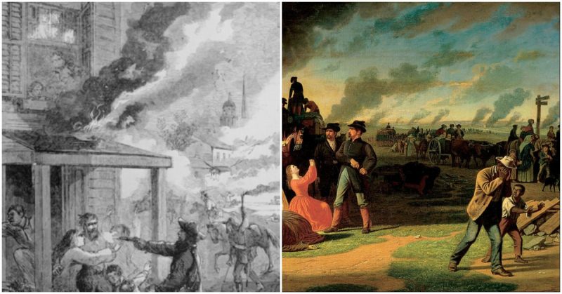 Kansas/Missouri Border War - Lawrence Massacre and 'Burnt District'