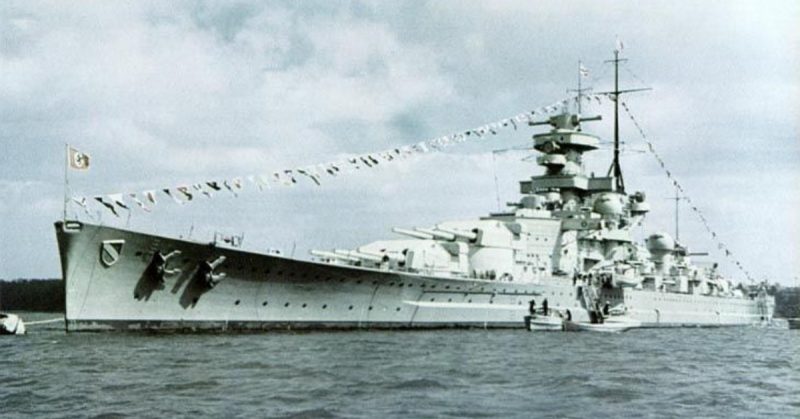 Speed and Strength - Scharnhorst - German Battleship with 25 Photos