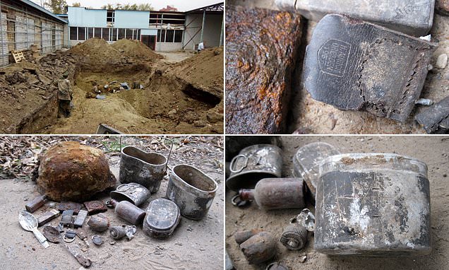 German Mass Grave Discovered in Stalingrad