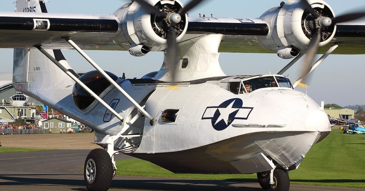 PBY-5A Catalina visit to the Netherlands