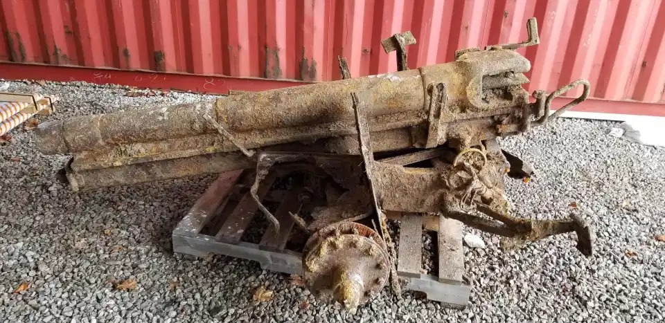 Super Rare German Cannon Found in a Canadian Pitcher's Mound