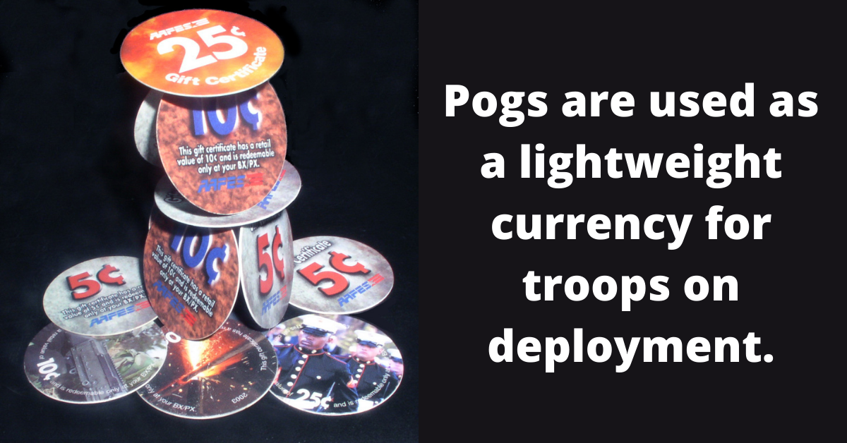 'Pogs' To Be Phased Out As Currency In Base Stores